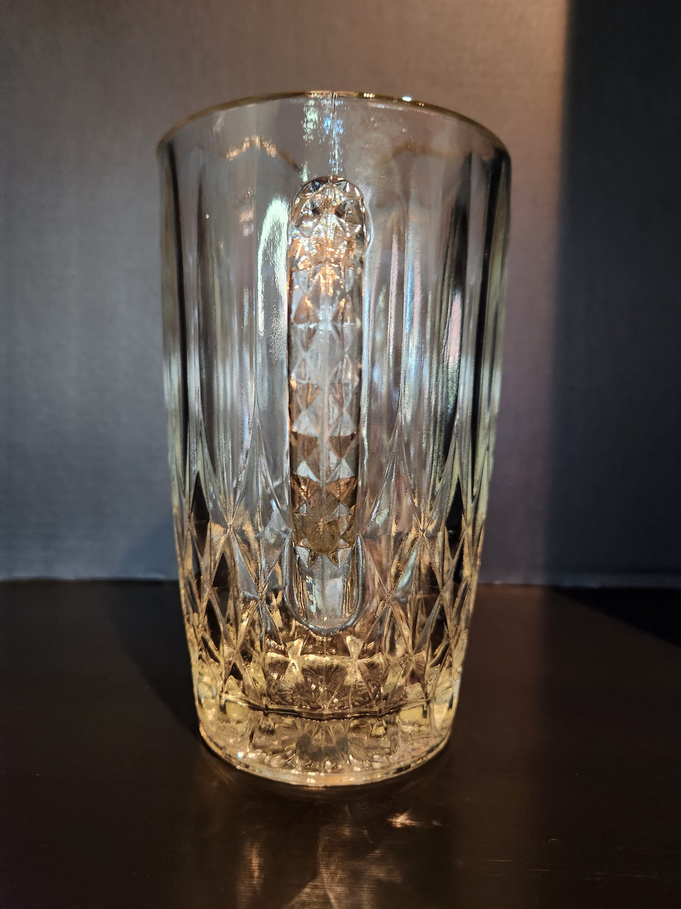 Vintage Anchor Hocking Pitcher: Crown Point Diamond Glass, 64 Oz - Etsy
