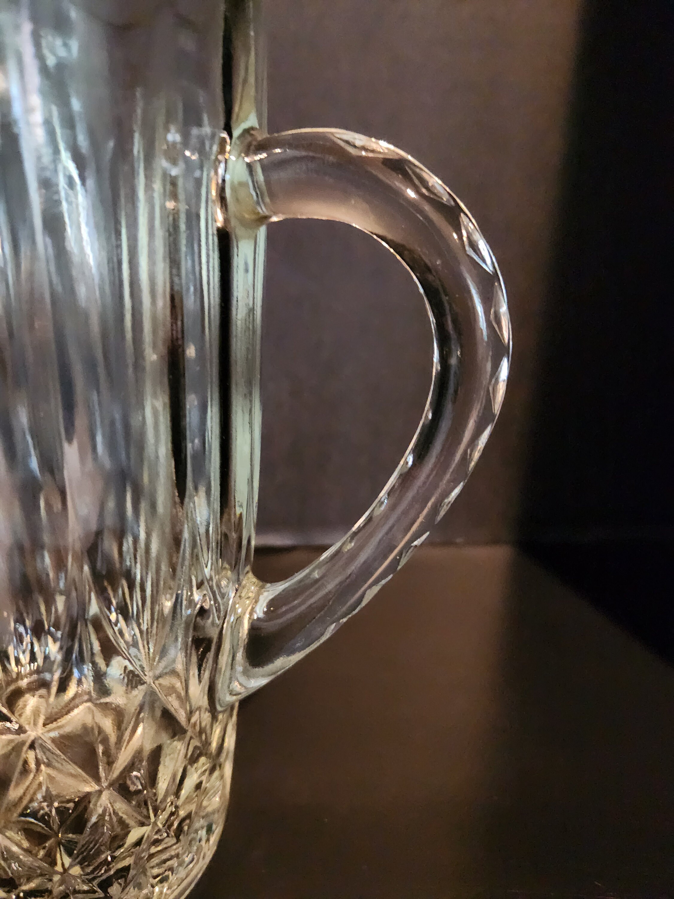 Vintage Anchor Hocking Pitcher: Crown Point Diamond Glass, 64 Oz - Etsy
