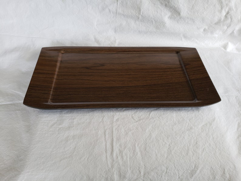 Pyrex Rectangular Serving Tray With Handles Pyrex Ware 6069T Faux Wood ...