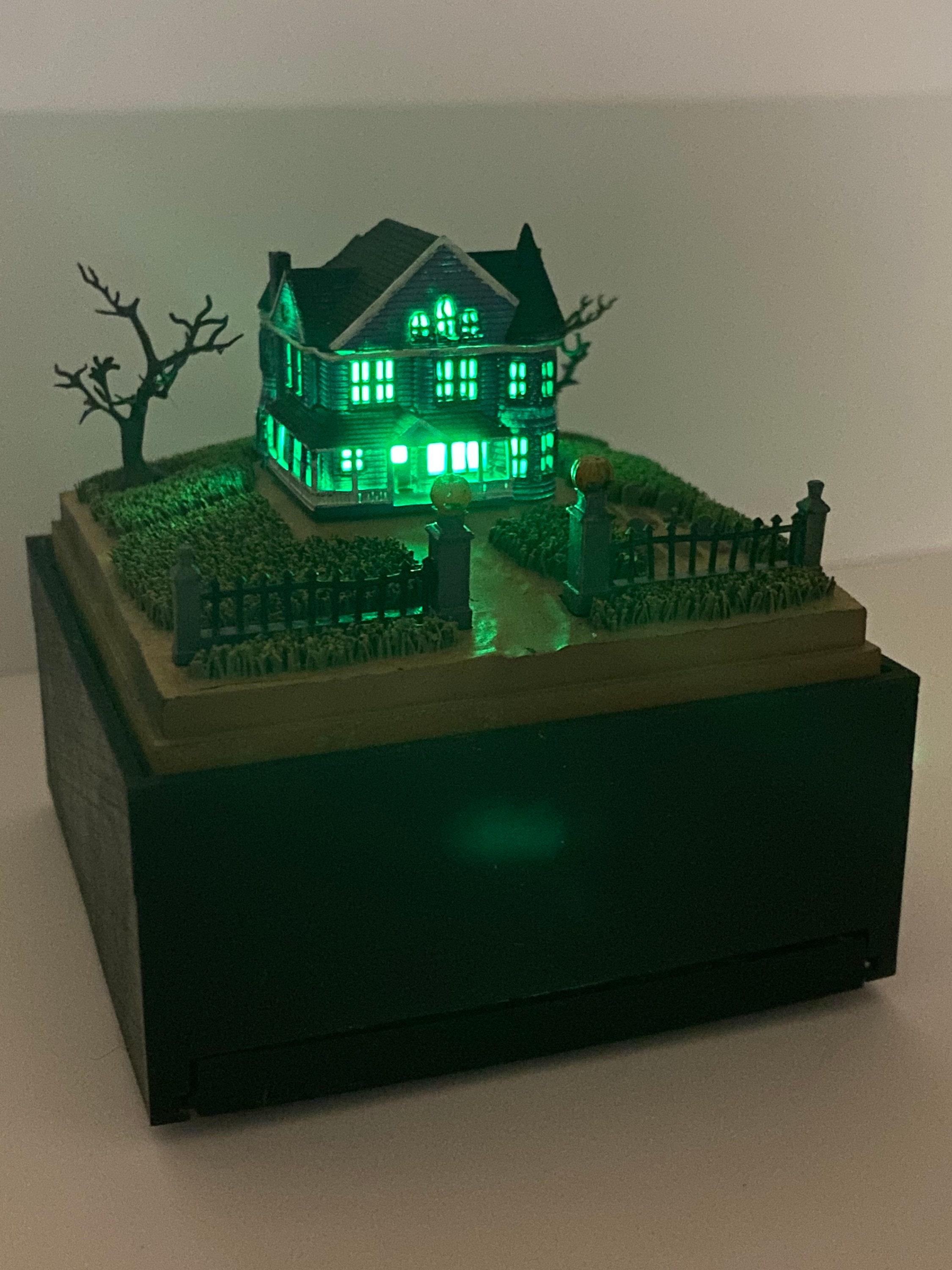 Haunted House Night Light STL File Digital Download 3D Printer (read ...
