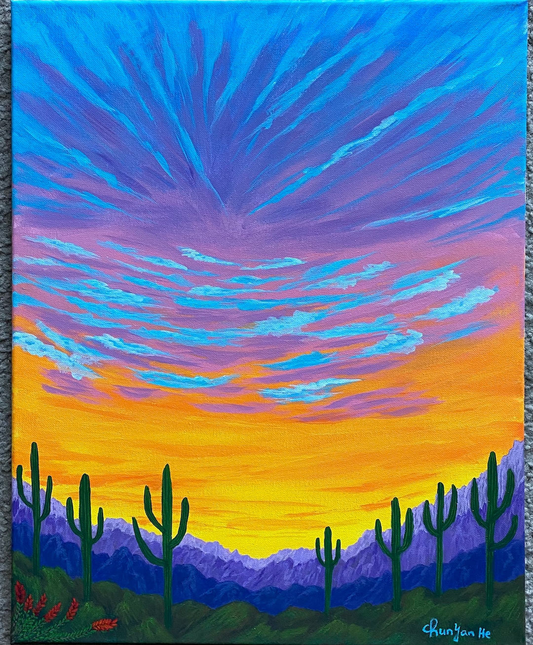 Sunset Valley - Etsy