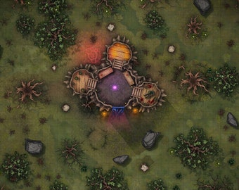 CITY - Custom Digital Tabletop RPG Fantasy Map - Etsy