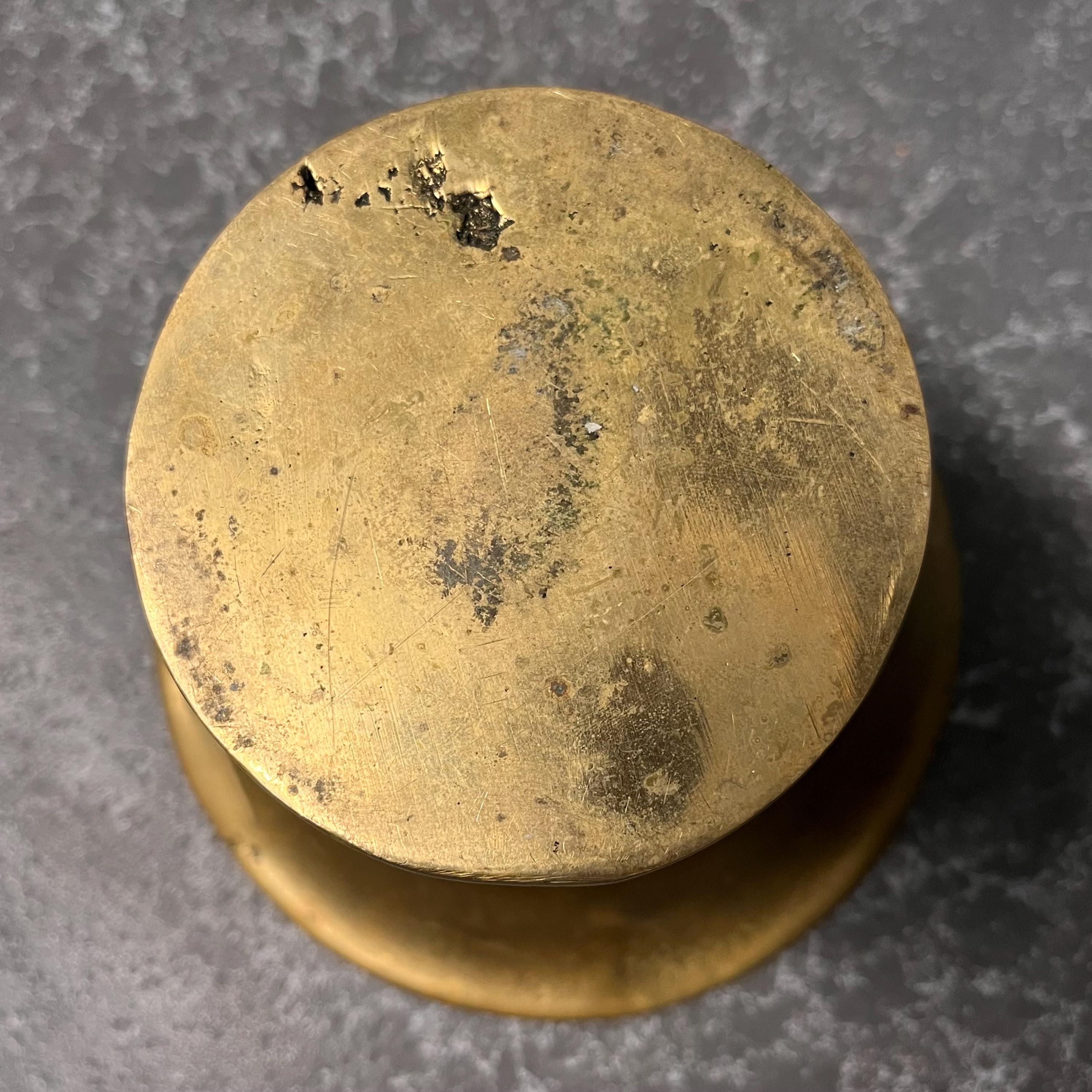 Solid Brass Mortar & Pestle, Kitchen Decor, Brass Decor, Apothecary ...