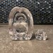 Pair of Mcm Troll Sculptures by Bergdala Glass, Glass Paperweight ...
