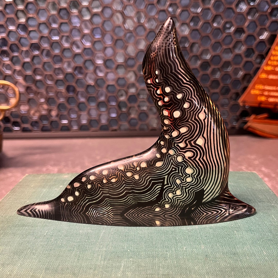 1960s Abraham Palatnik Lucite Seal Figurine, Brazil - Etsy