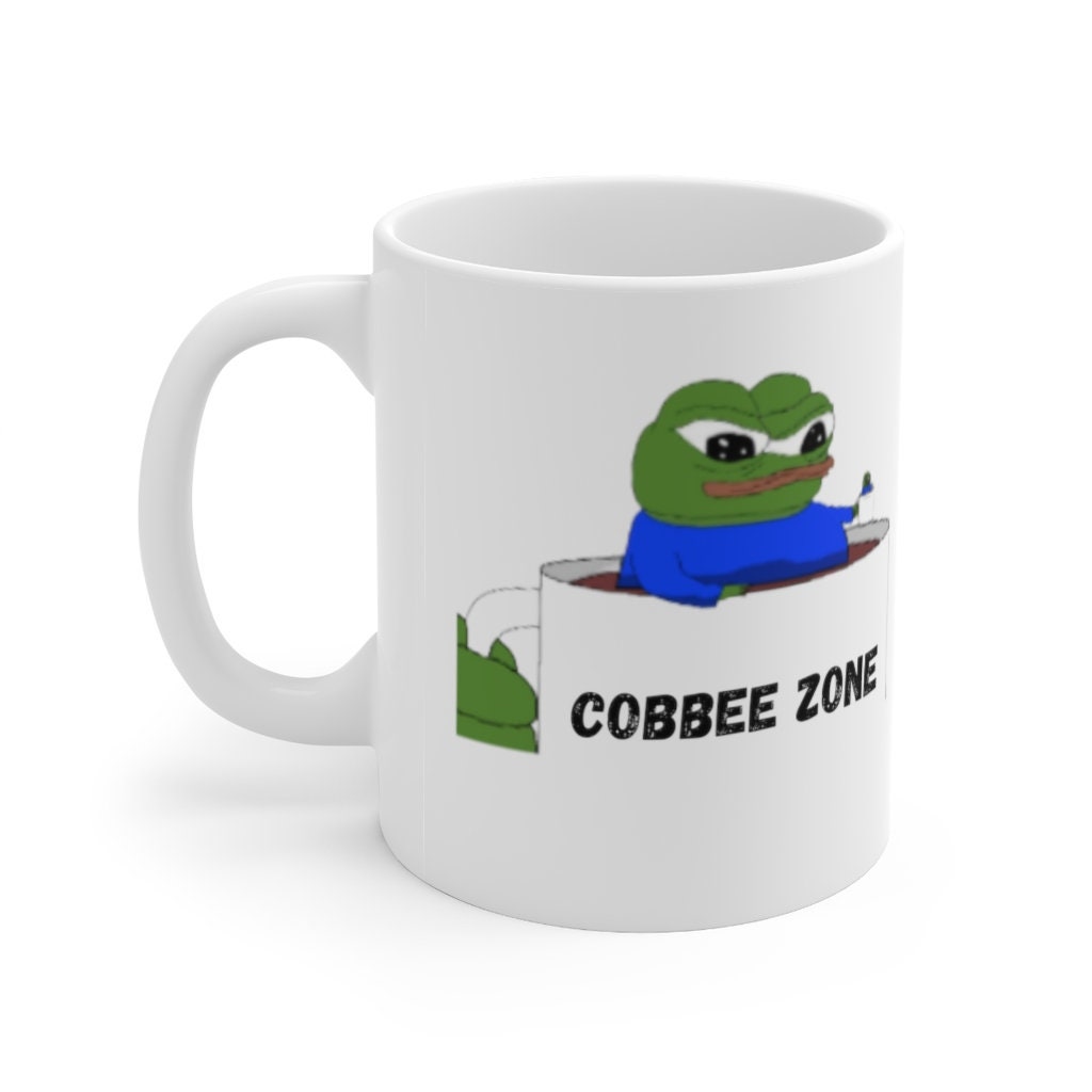 Cobbee Zone Meme Mug | Pepe The Frog Coffee Mug Designed & Sold By ...