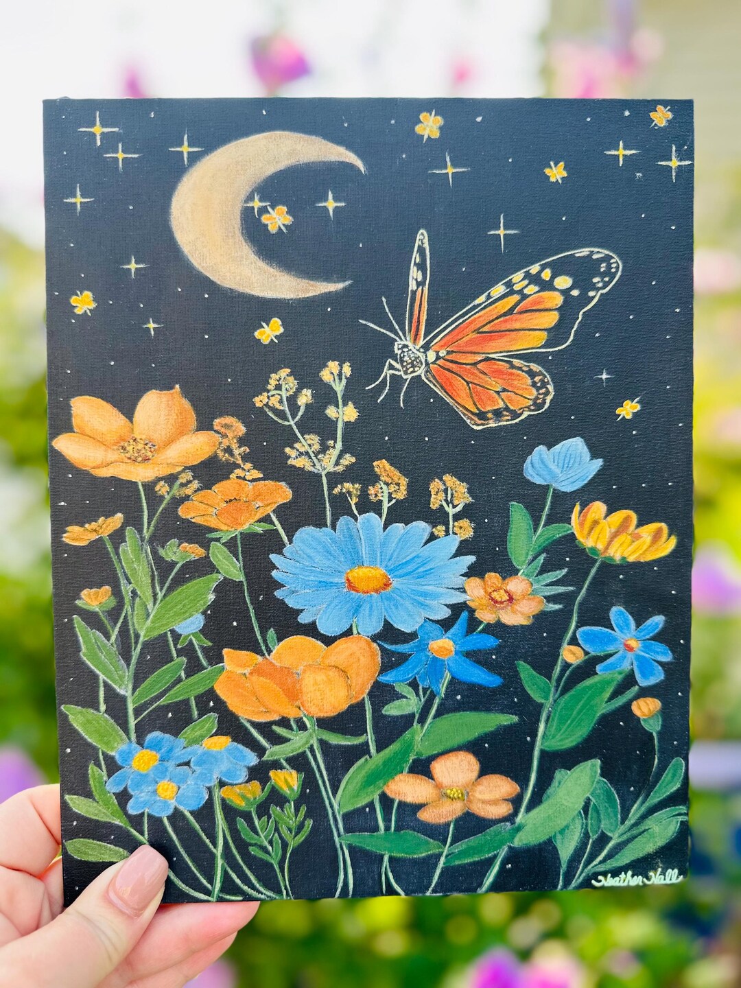 Butterfly Painting - Flutterby Fantasy - Etsy