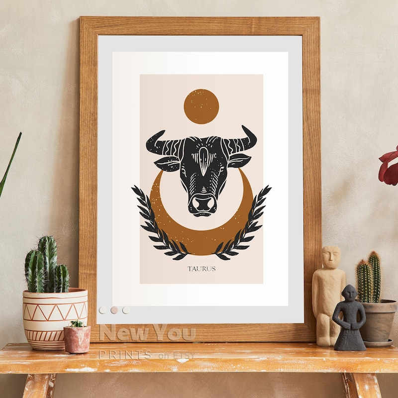 Taurus Art - Etsy