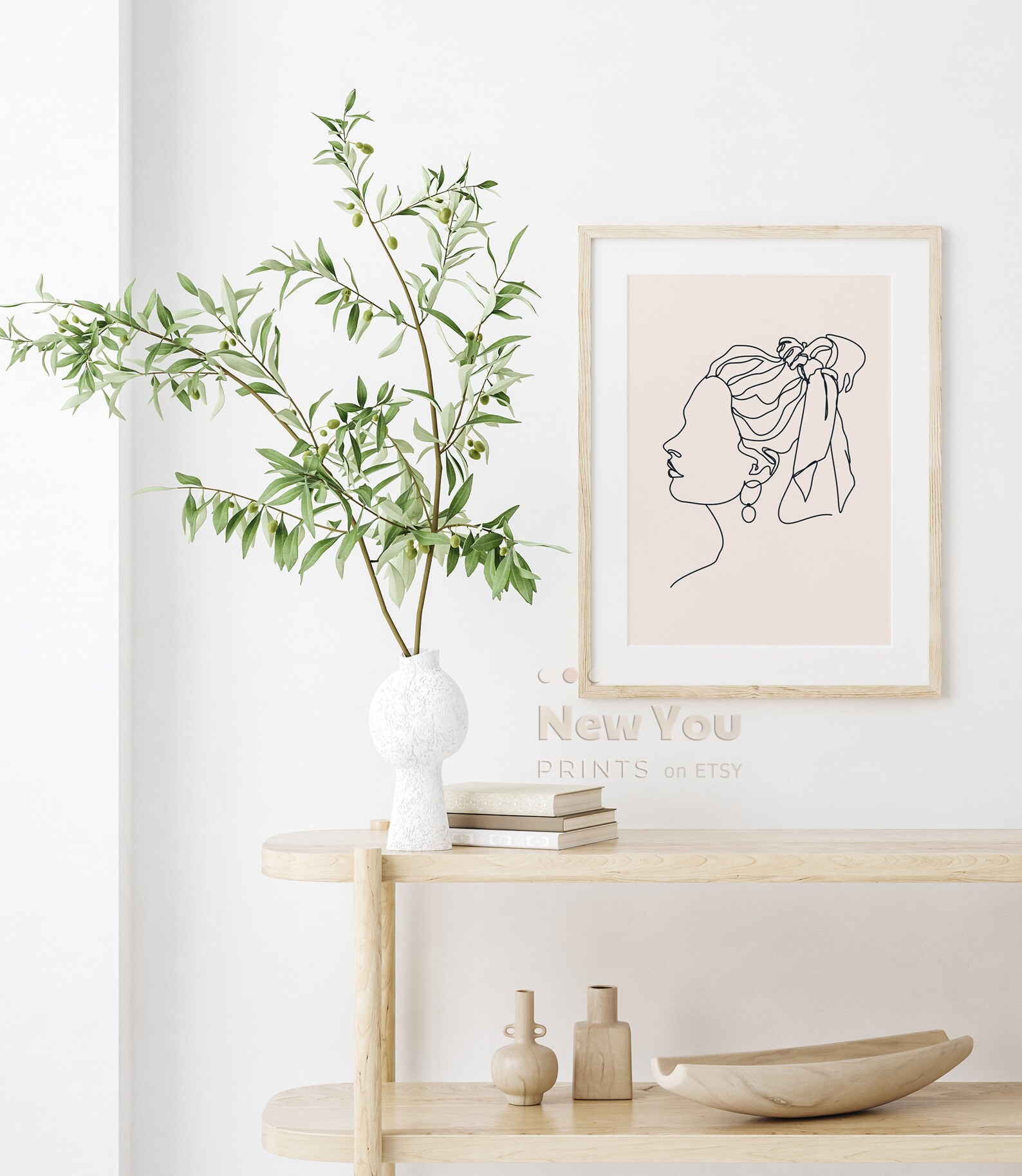 Woman Line Art DIGITAL DOWNLOAD Single Line Art Feminist - Etsy