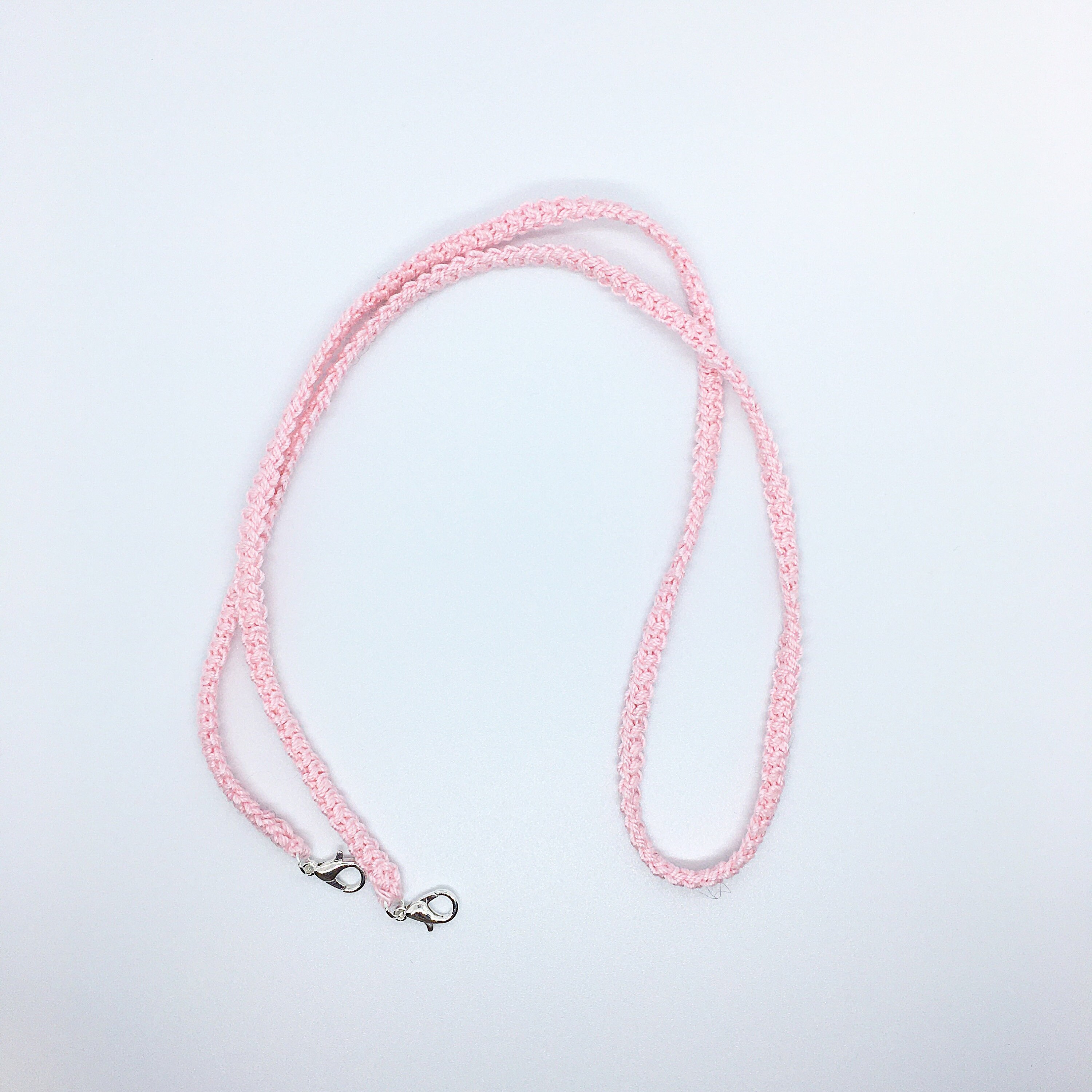 Handmade Crochet Mask Strap, Cotton, Gift Ideas, Gift for Girl, Mom ...