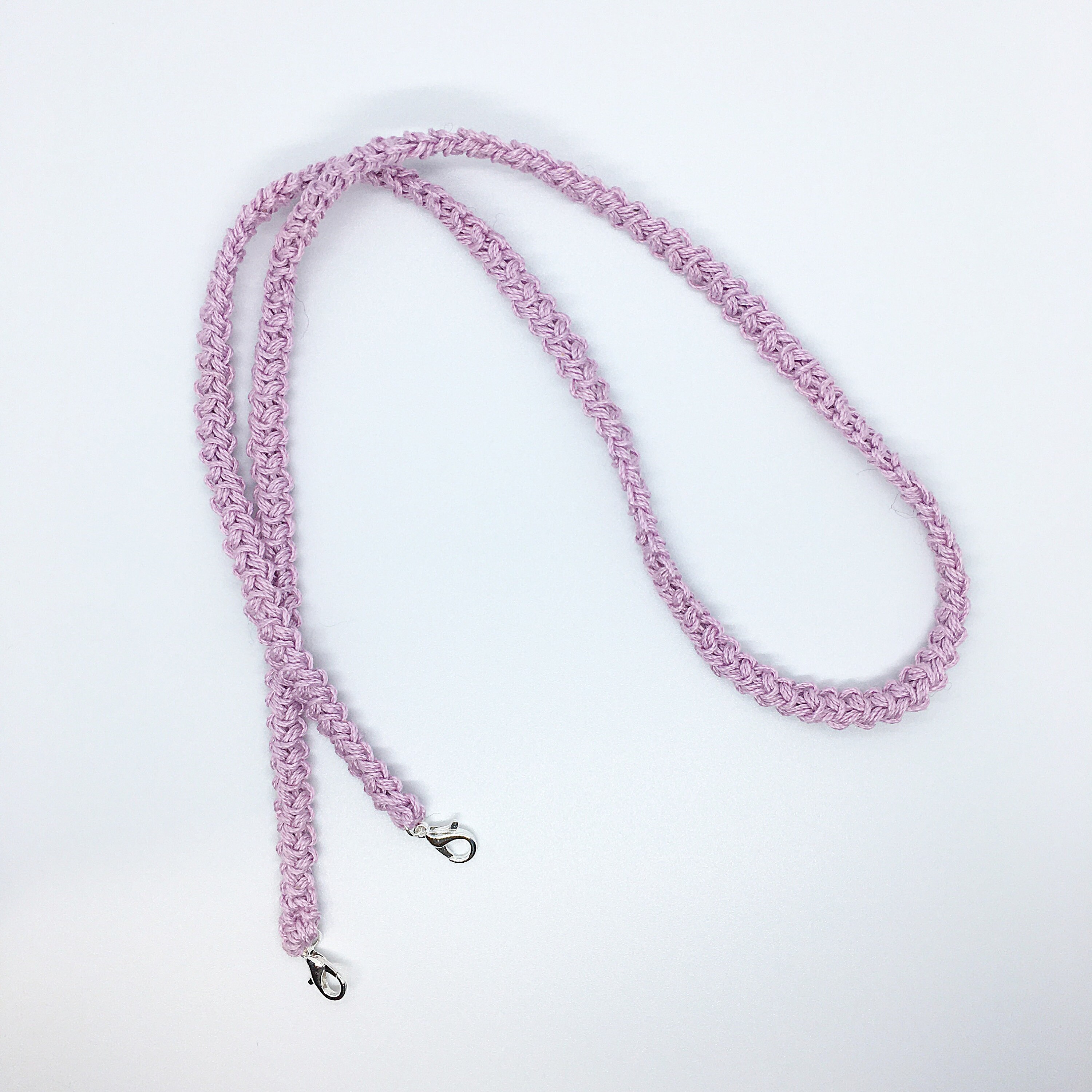 Handmade Crochet Mask Strap, Cotton, Gift Ideas, Gift for Girl, Mom ...