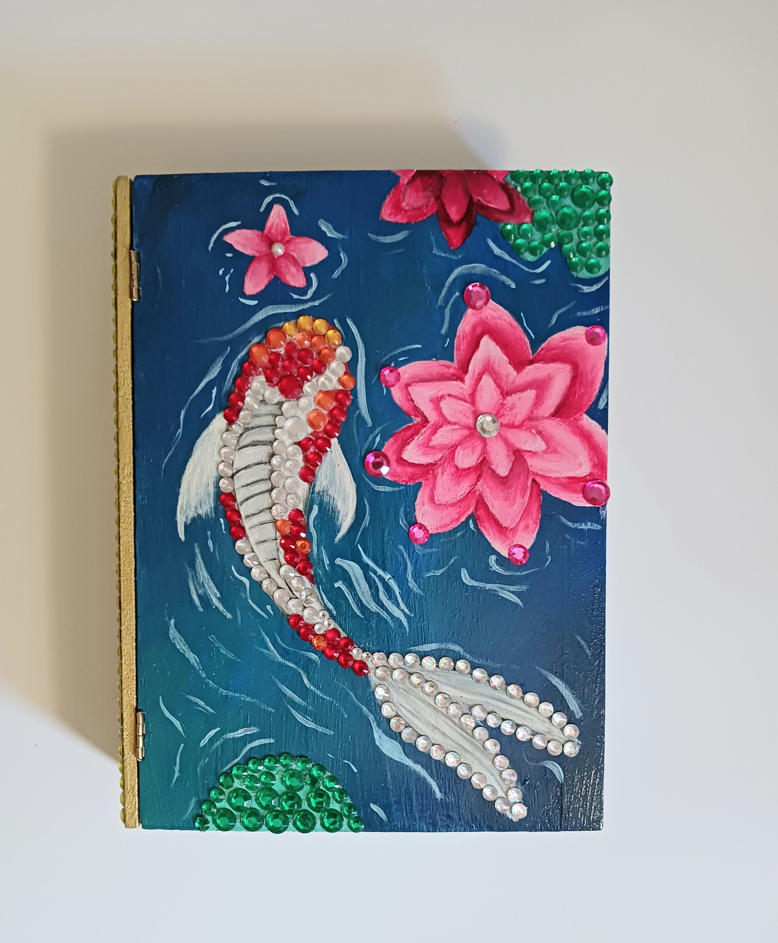 Koi Fish Book Box - Etsy