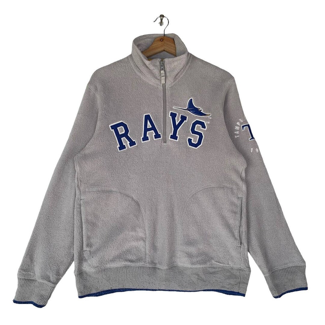 Vintage 1998 Tampa Bay Rays MLB Baseball Team Fleece Sweater 90s by ...