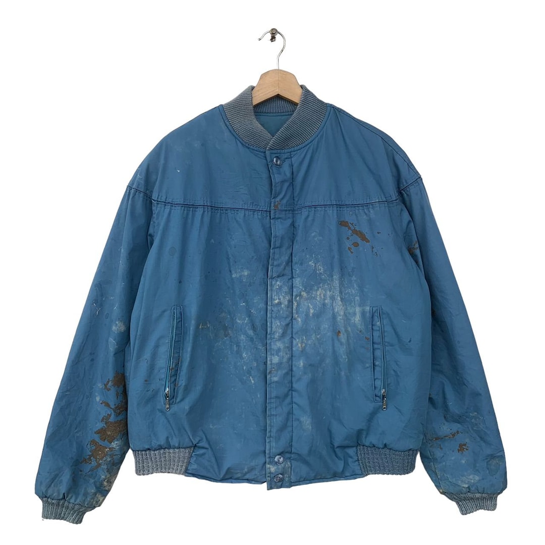 Vintage 60s Varsity Catalina Martin Bomber Jacket,blue Color,retro ...