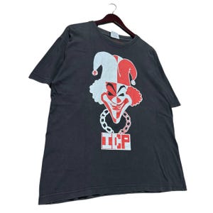 Vintage ICP Hip Hop Group Insane Clown Posse T-shirt Black Graphic Tee ...
