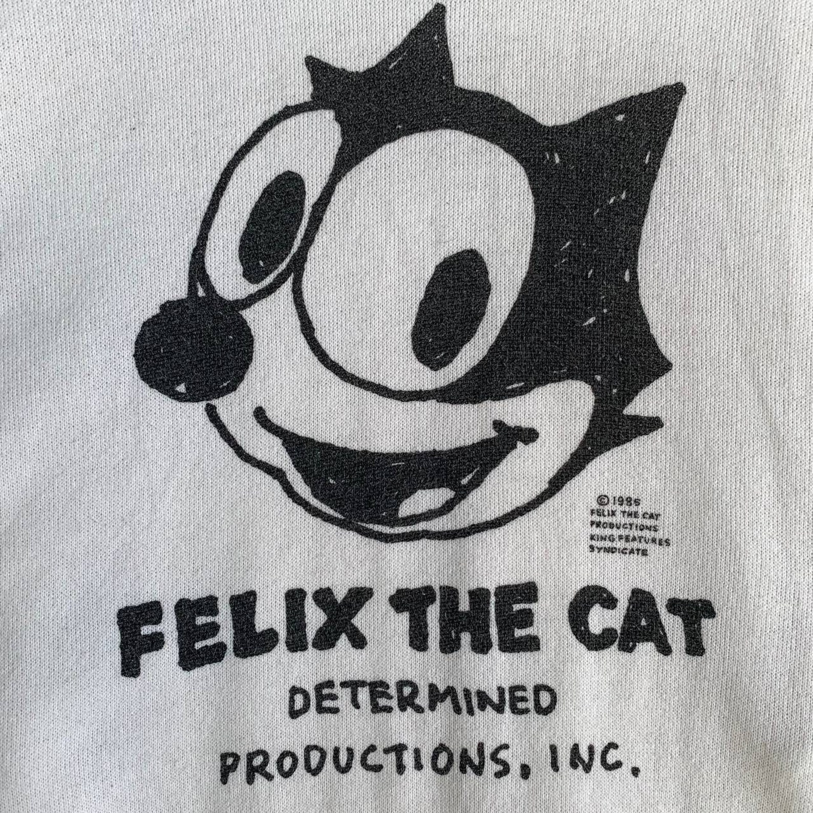 Vintage Levis Strauss 1985 Felix the Cat Cartoon Sweatshirt 80s ...