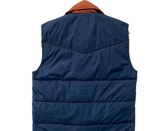 Vintage A Frostline Kit Puffer Vest Jacket,snap Buttons Vintage A Frostline Kit Puffer Vest Jacket,snap Buttons