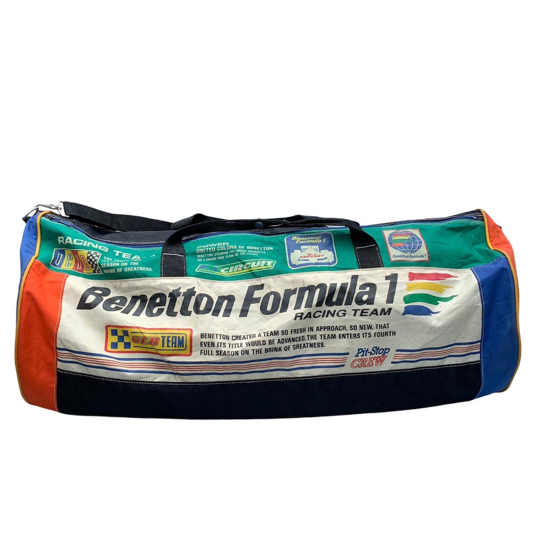 Vintage Benetton Formula 1 Racing Team Duffle Bag,benetton F1 Travel ...