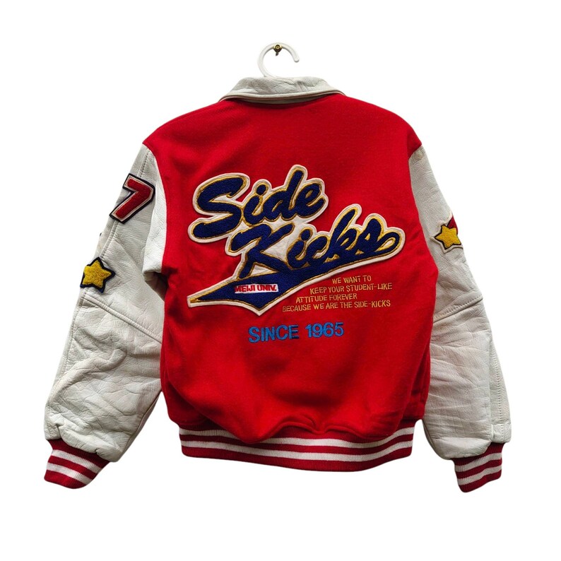 Vintage Japanese Meiji University Letterman Baseball Jacket - Etsy