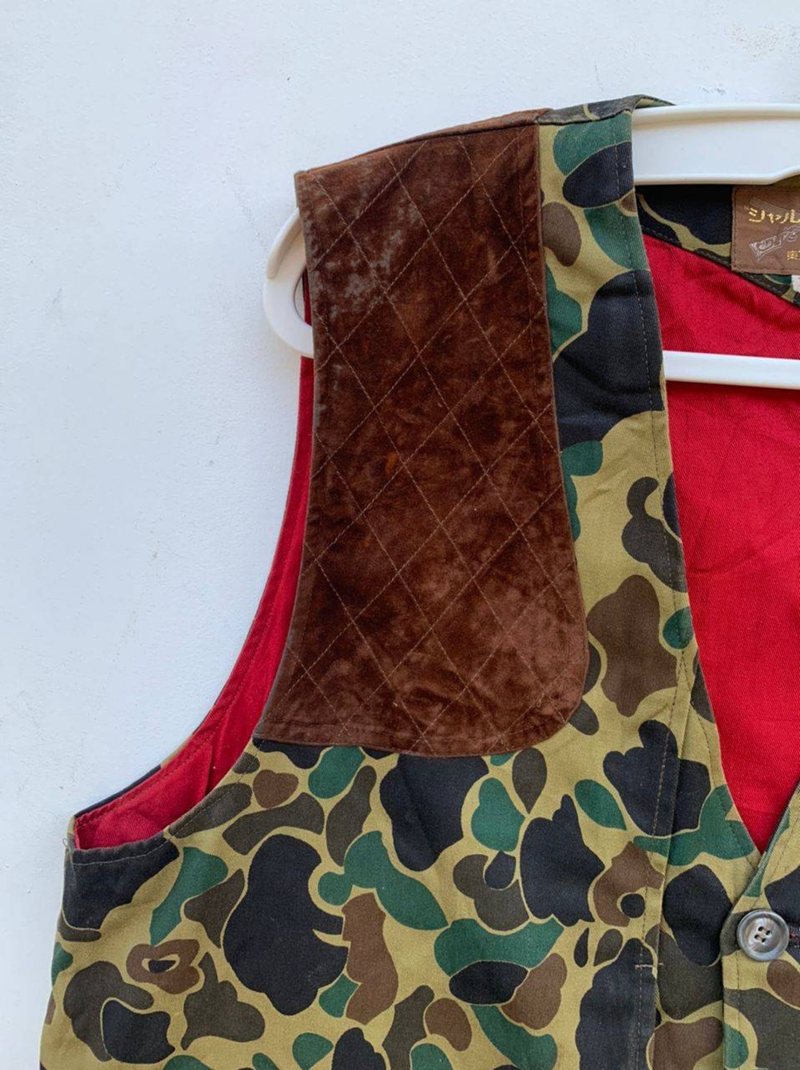 Vintage Japanese Hunting Vest - Etsy