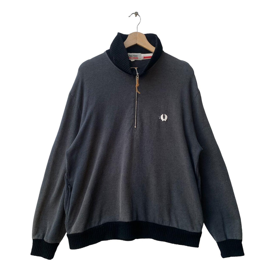 Vintage Fred Perry Nigel Cabourn Sweater,made in Portugal,half Zip ...
