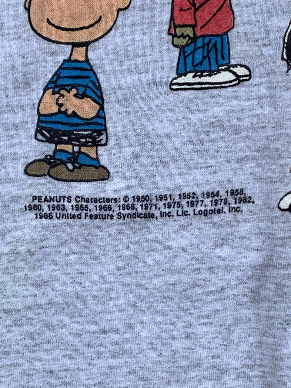 Vintage PEANUTS Characters Cartoon Tshirt 90s American Vintage - Etsy