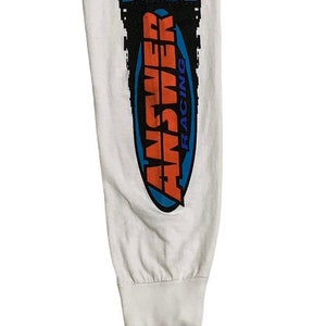 Vintage Answer Racing Motocross Long Sleeve Tshirt Large Size Made in ...
