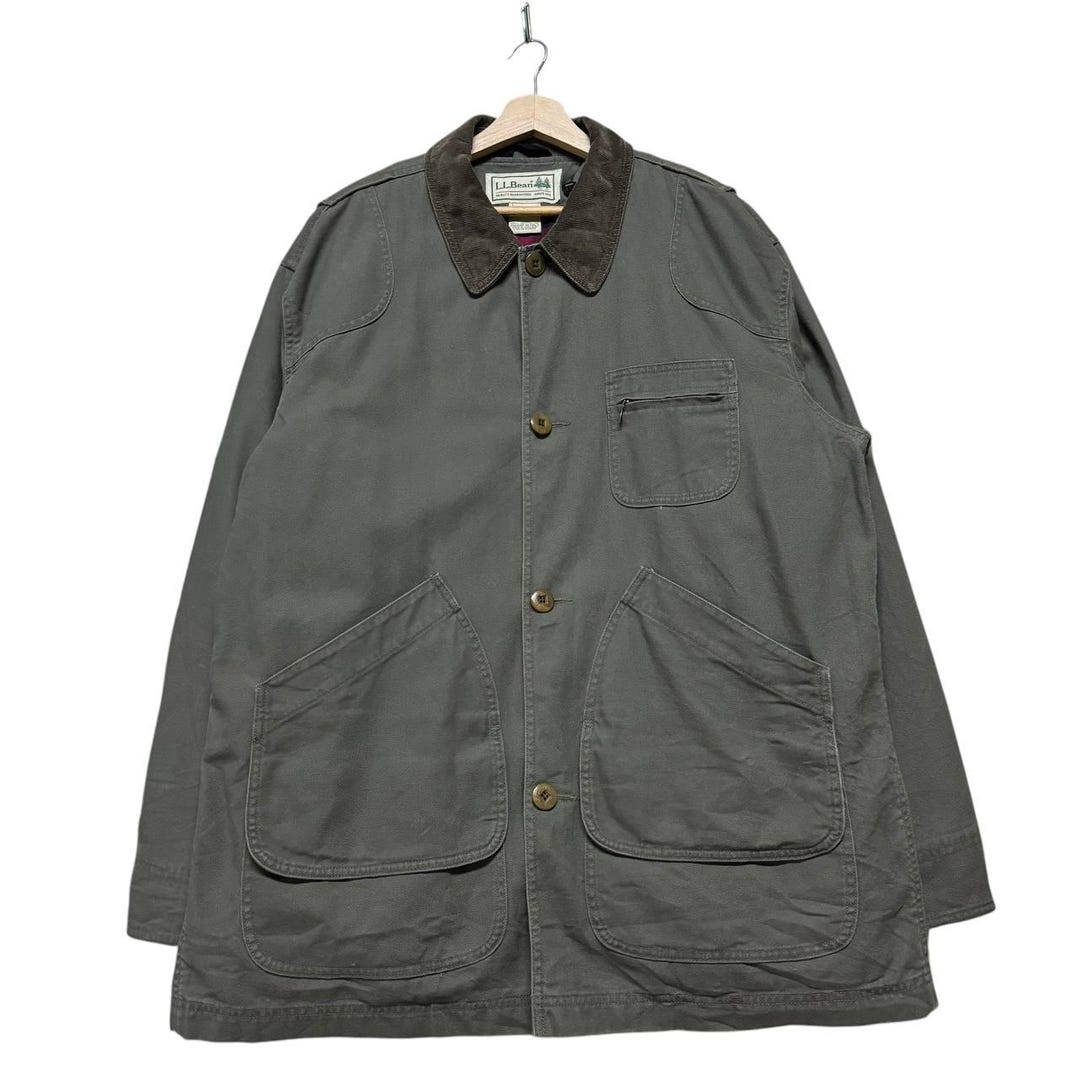 Vintage LL Bean Men's Original Field Coat,large Size,mens Workwear ...