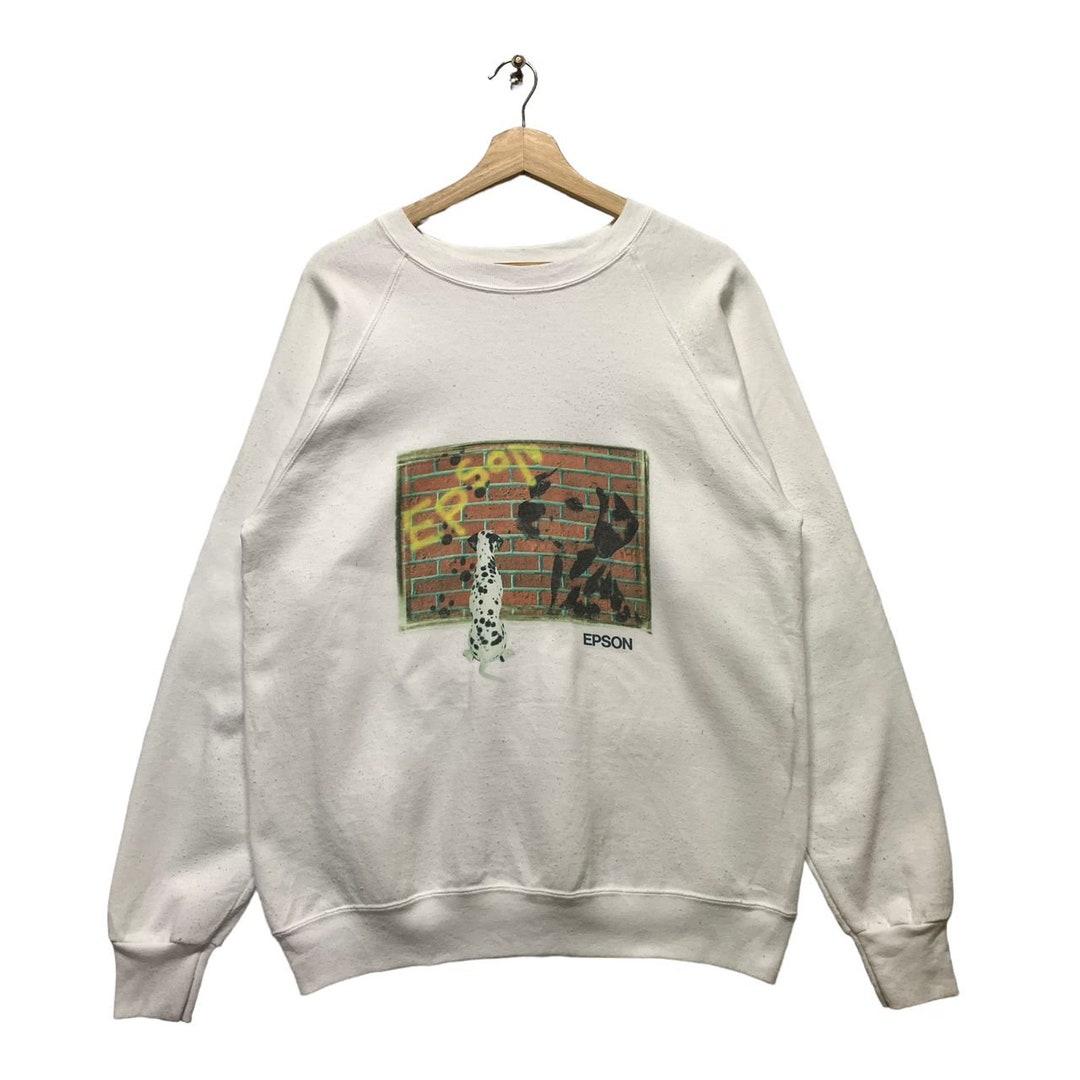 Vintage Epson Sweatshirt,large Sweatshirt,80s Sweatshirt,retro Style ...