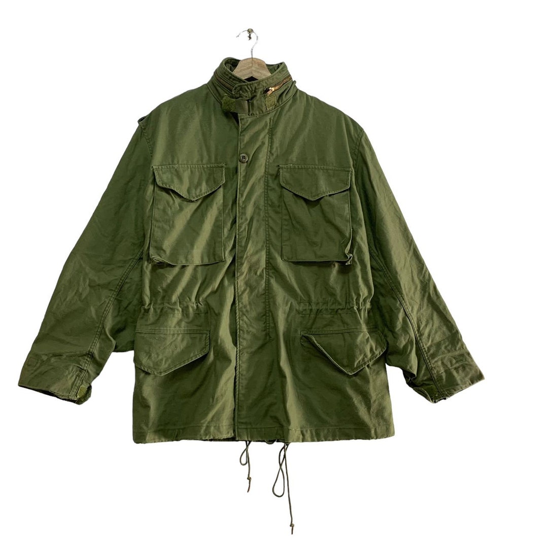 Vintage M65 Alpha Industries Army Parka Jacket Small Size Made in USA ...