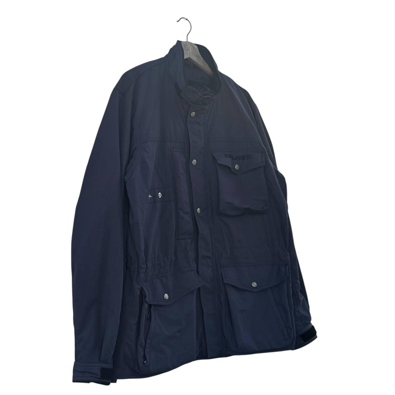 Vintage Kushitani Motorcycle Jacket Navy Blue Japanese Motorbike Riding ...