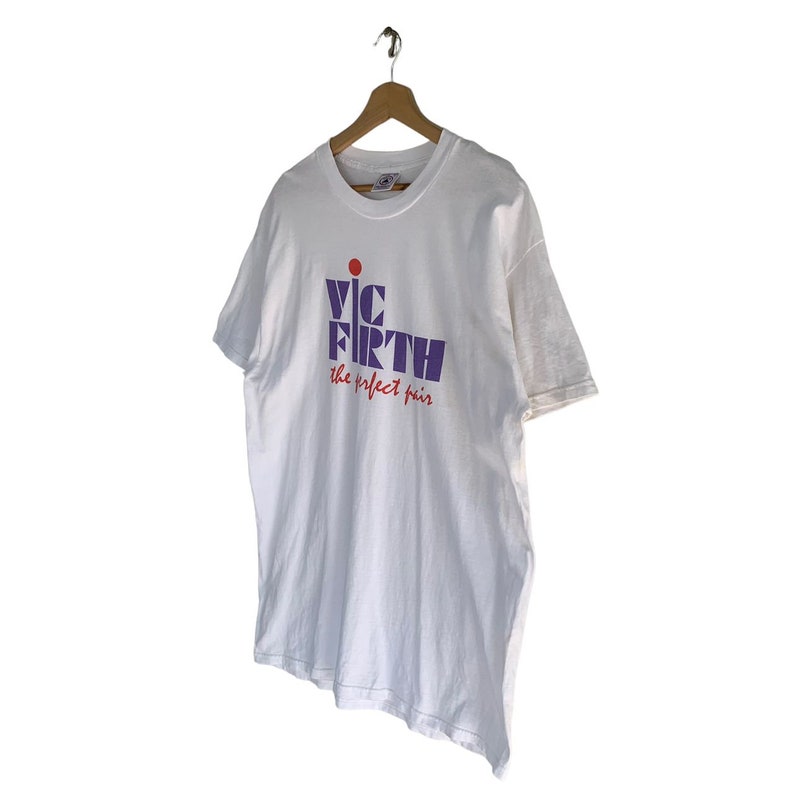 Vintage Vic Firth the Perfect Pain Delta Graphic Tshirt 90s Vintage ...