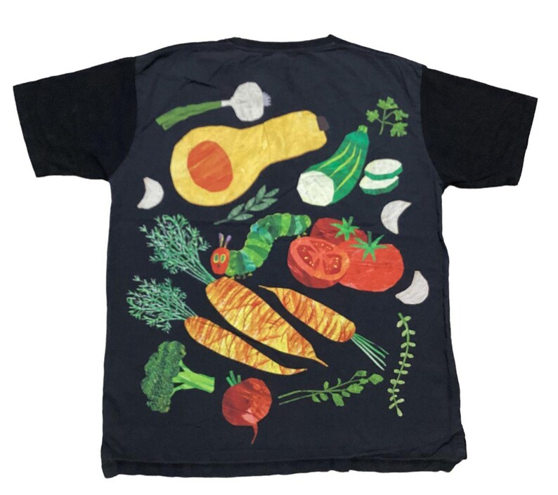Graniph World of Eric Carle Graphic Tee Shirt,vegetable Graphic Tee ...