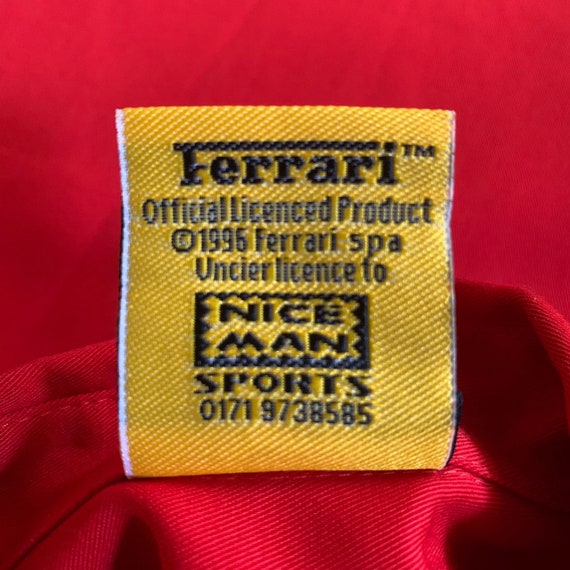 Vintage 90s 1995 Ferrari Formula One Racing Team Offi… - Gem