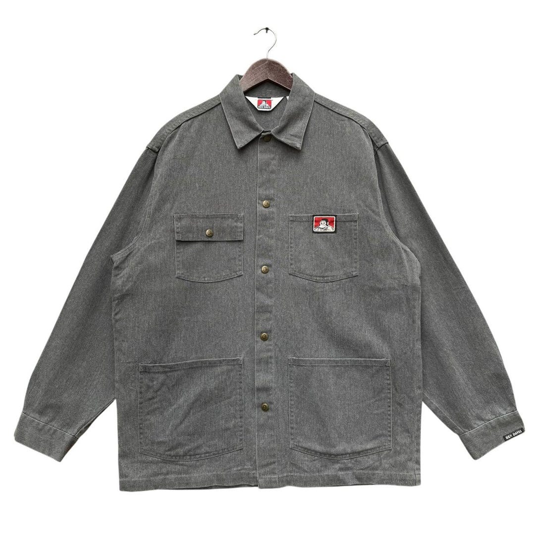 Vintage 70s Ben Davis Men's Original Snap Front Work Jacket,durable ...