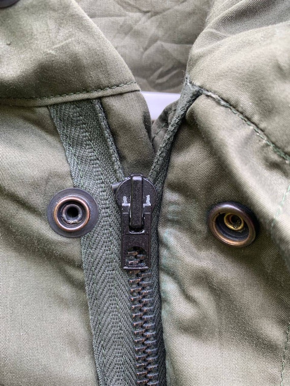 70s Vintage 1979 Army Parka Jacket - Gem