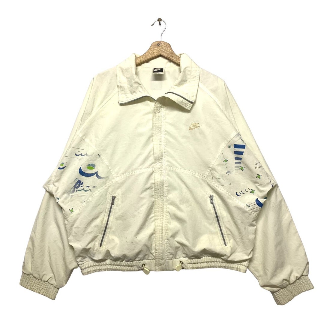 Vintage Nike Windbreaker Tennis Challenge Court Jacket,mens Large Size ...
