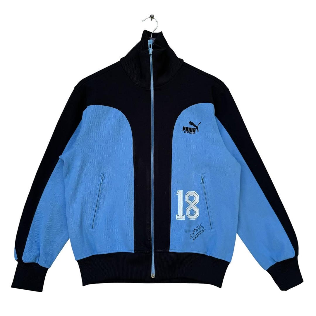 Vintage Puma Extra Track Top Jacket,made in Japan,color Block Jacket ...