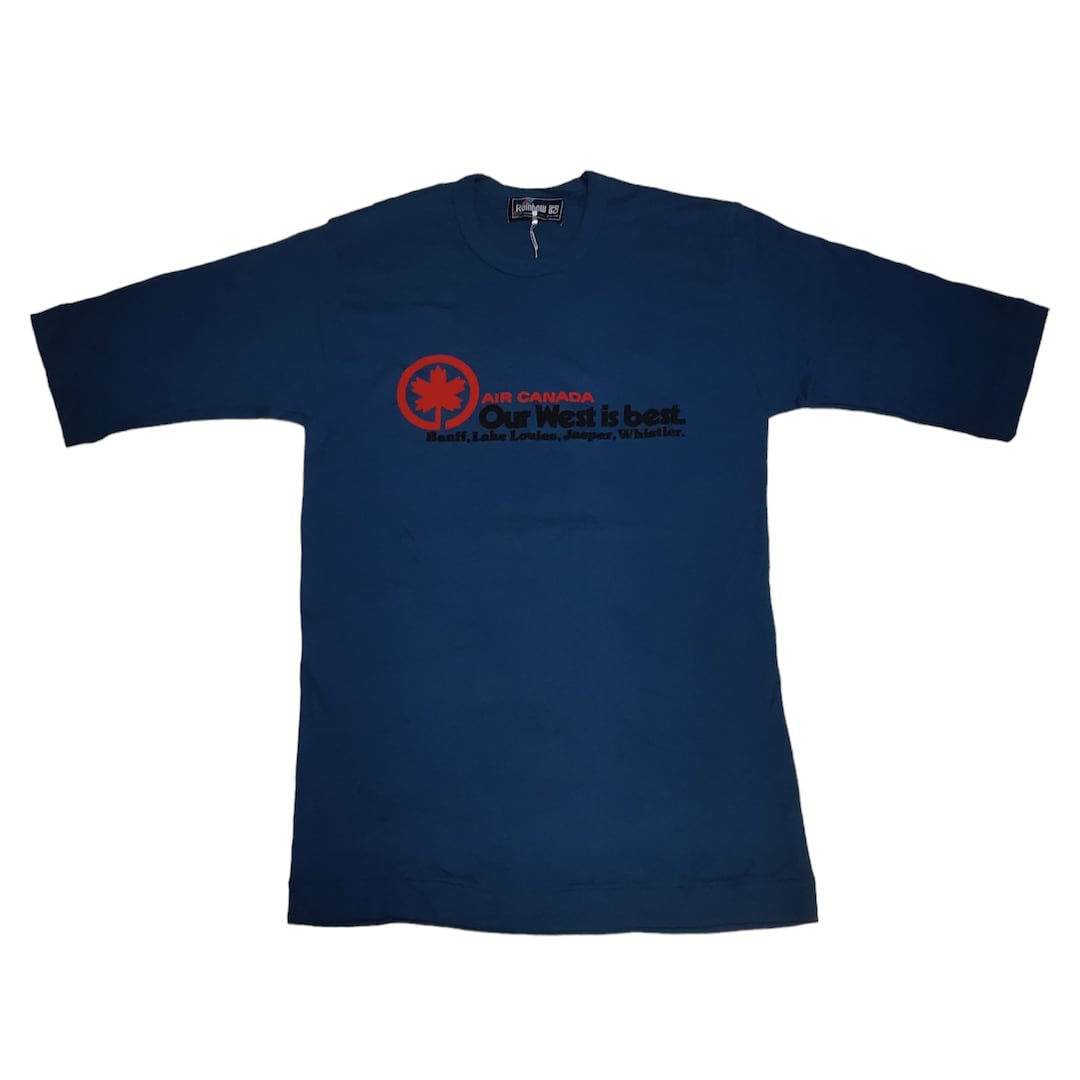 Vintage Air Canada Our West is Best by Rainbow Graphic Tee Shirt,medium ...