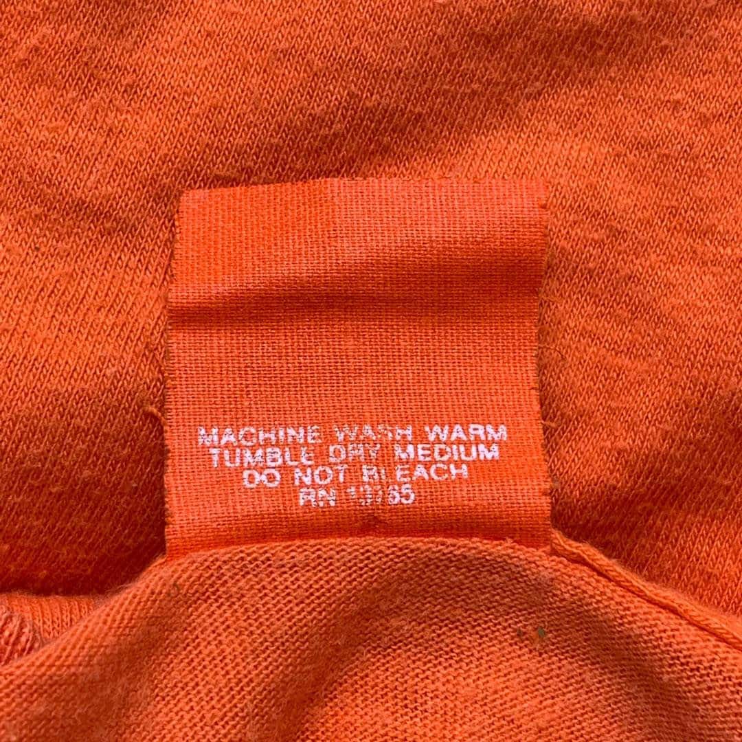 70s Vintage Snoopy Tennis Doubles Orange Screen Stars Label - Etsy