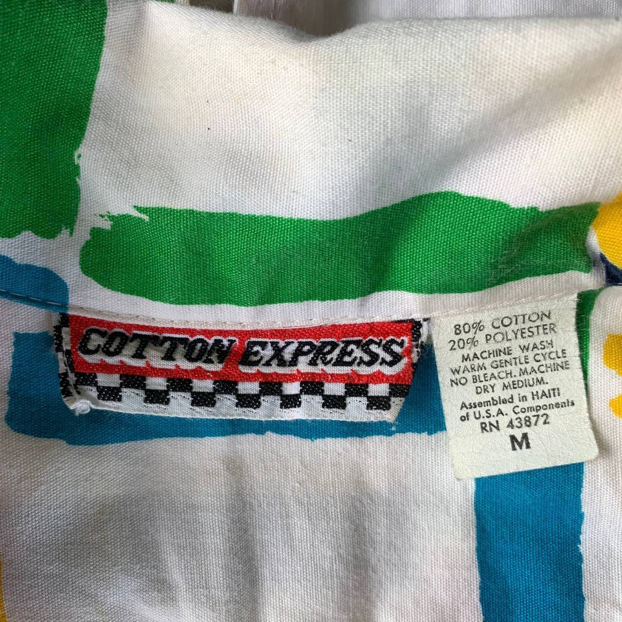 Vintage Cotton Express Multicolor Men Polo Shirt - Etsy