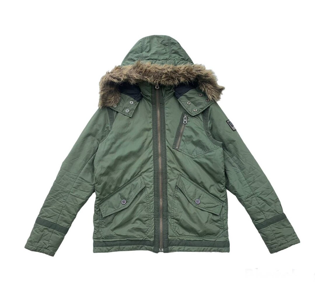 Rare Diesel Army Parka Jacket - Etsy