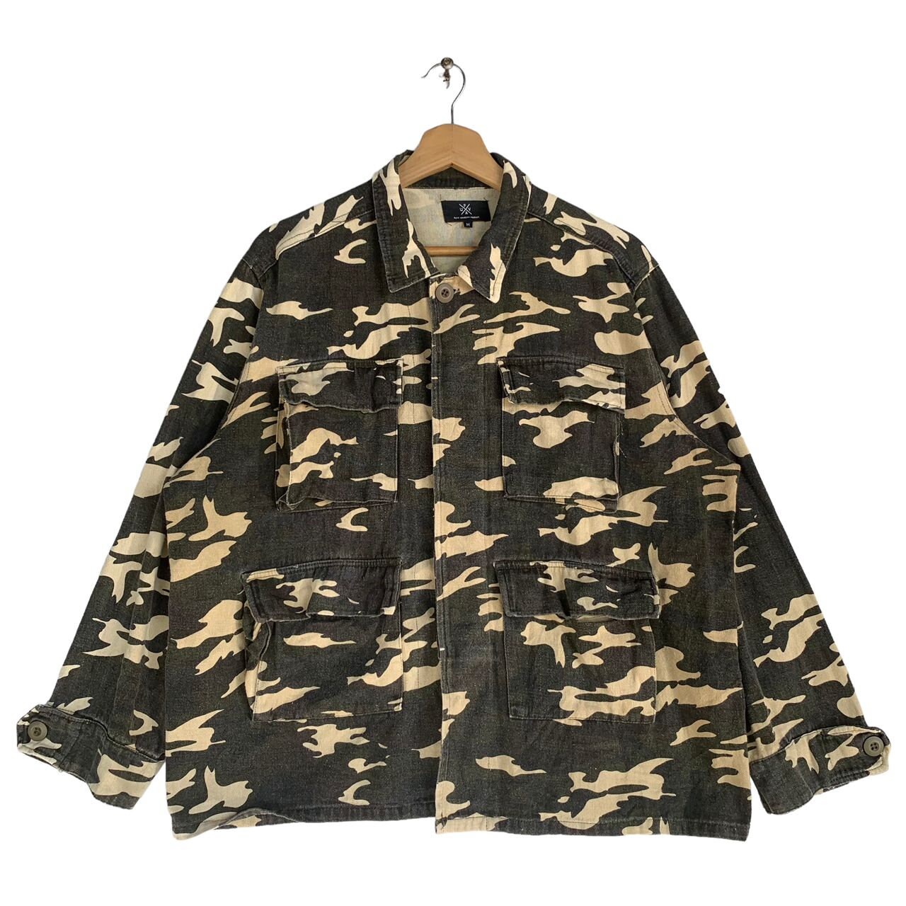 Japanese Fuva Anarchy Product Jacket Army Camouflugde - Etsy