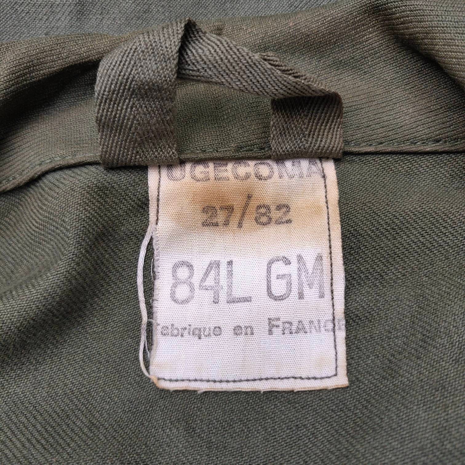 Vintage France Army Jacket - Etsy