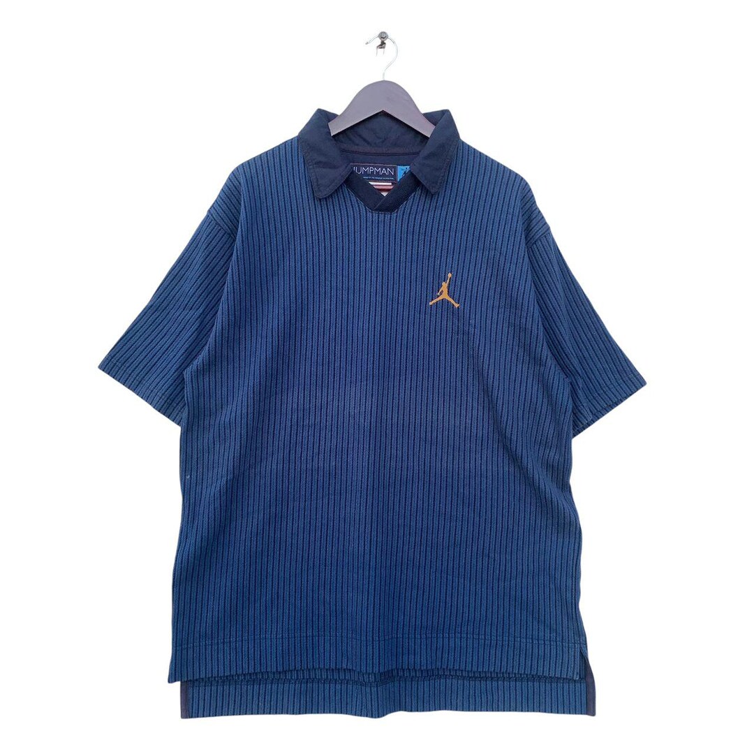 Vintage Nike Jumpman Men Shirt,men's Large Size,blue Color,embroidered ...