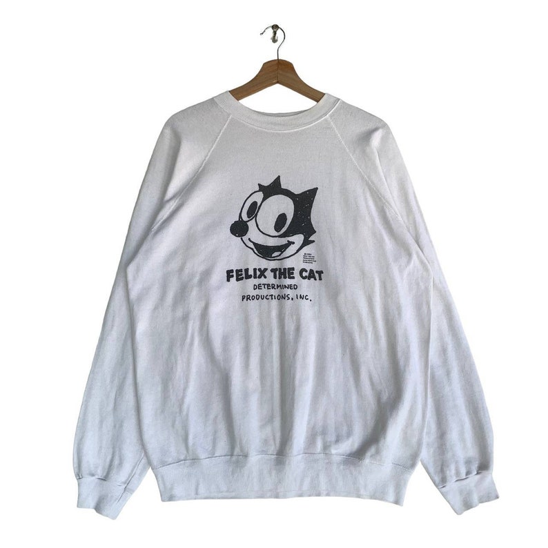 Vintage Levis Strauss 1985 Felix the Cat Cartoon Sweatshirt 80s ...