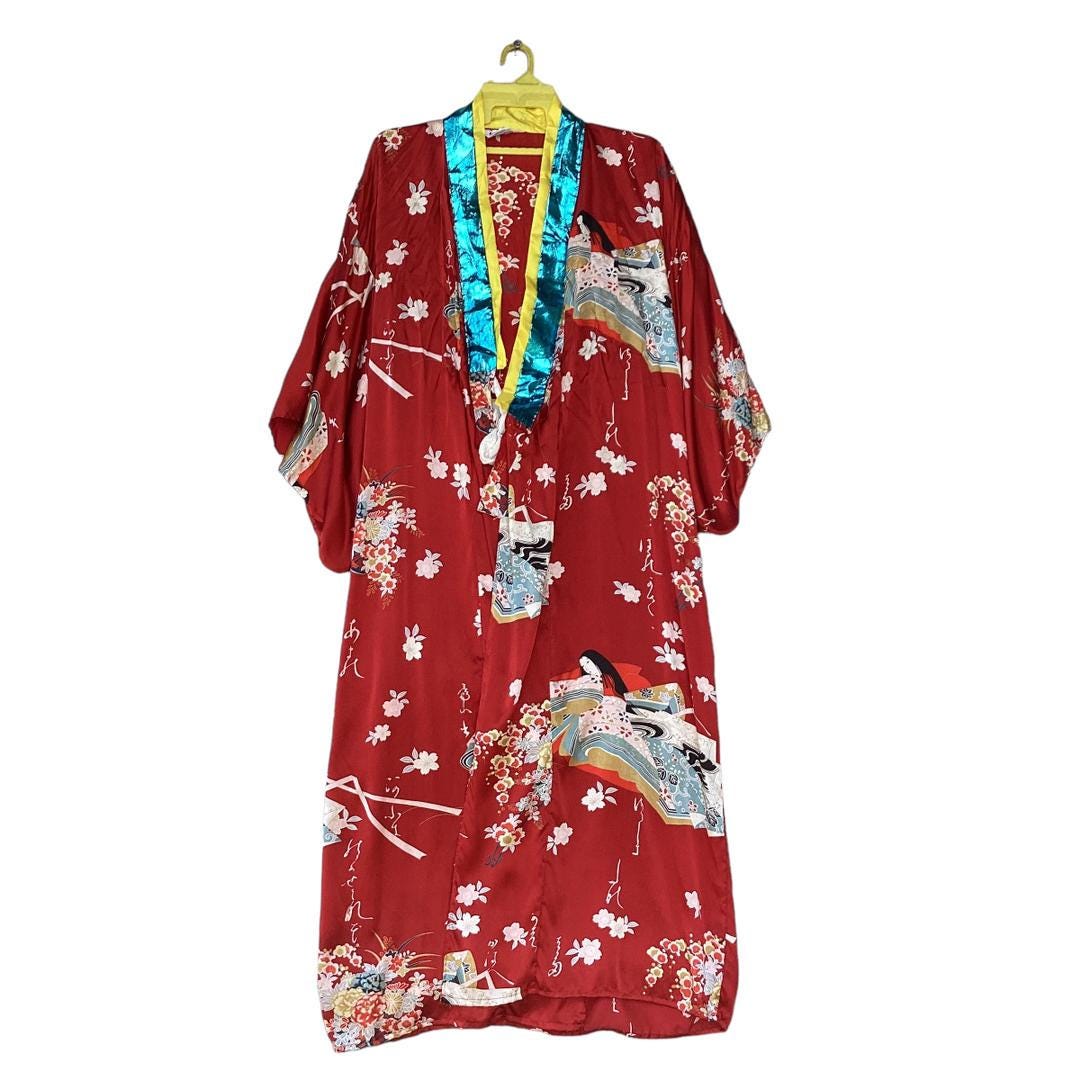 Vintage Ichi Ban Silk Kimono,japanese Traditional Clothing - Etsy