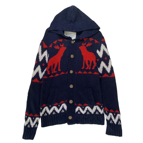 Vintage Abercrombie and Fitch Cardigan - Etsy