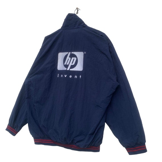 Vintage HP Invent Reversible Windbreaker Jacket Embro… - Gem