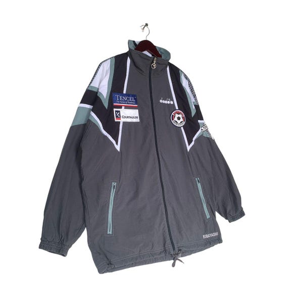 Vintage Kobayashi Omori Kikaku SOCCER Diadora Jacket,… - Gem